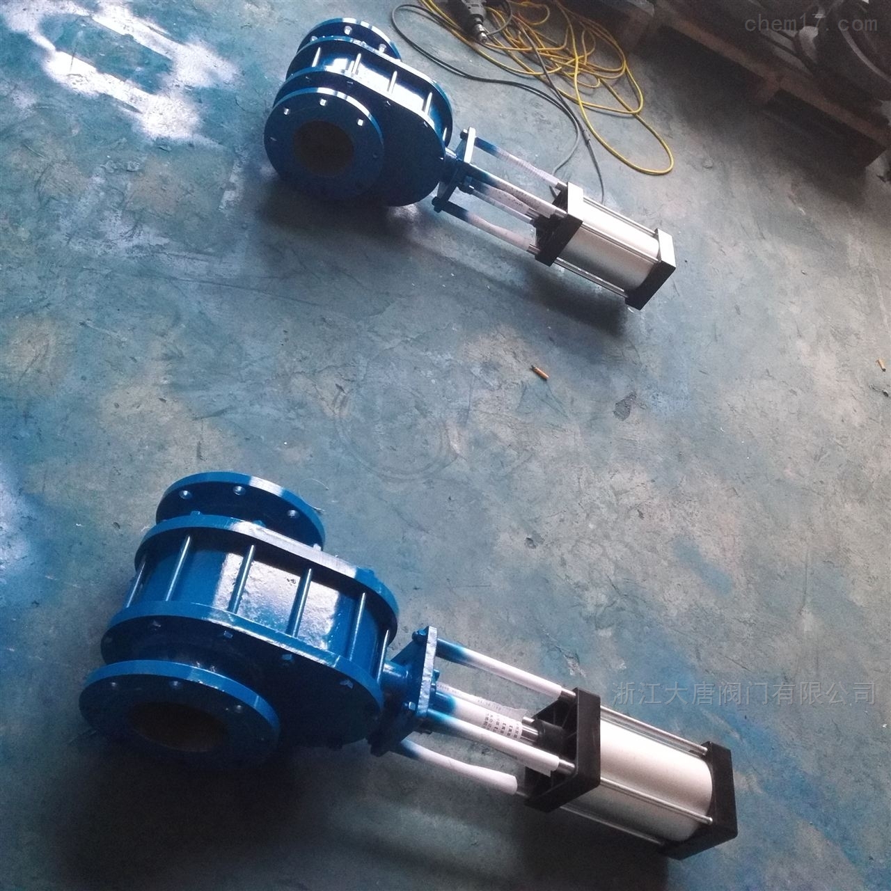 Z644TC-10C-陶瓷双闸板阀厂家_陶瓷双插板阀-浙江大唐阀门有限公司